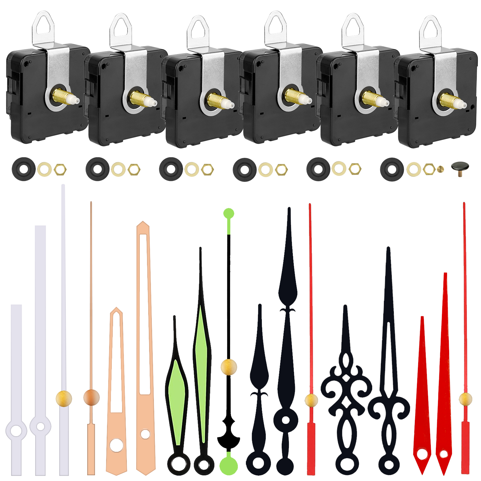 Lots Replacement DIY Quartz Wall Clock Movement Mechanism Repair Tool ...